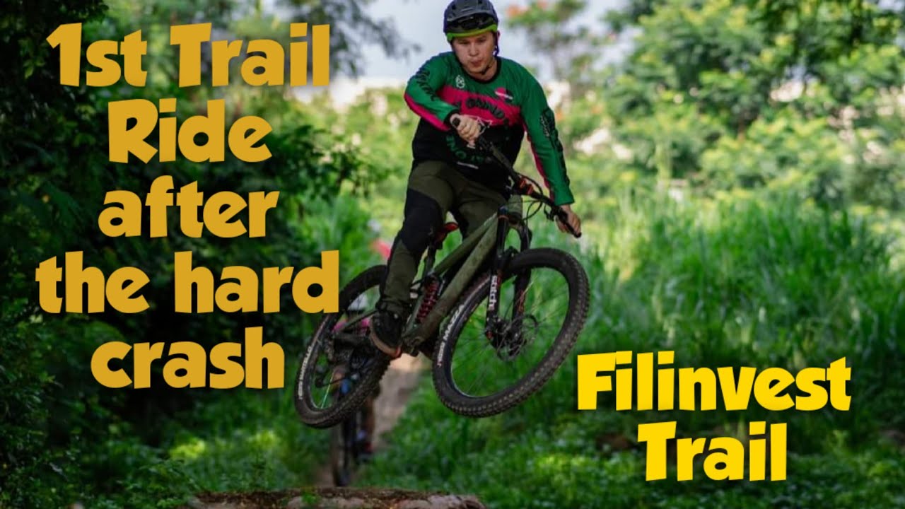 1st Trail Ride after the hard crash. - YouTube