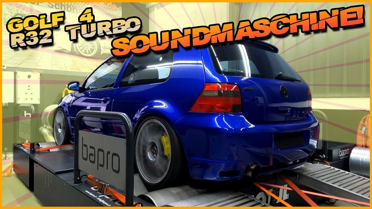 Was für ein SOUND 🎺 Golf 4 R32 TURBO | EMU Black Einzelabstimmung ...
