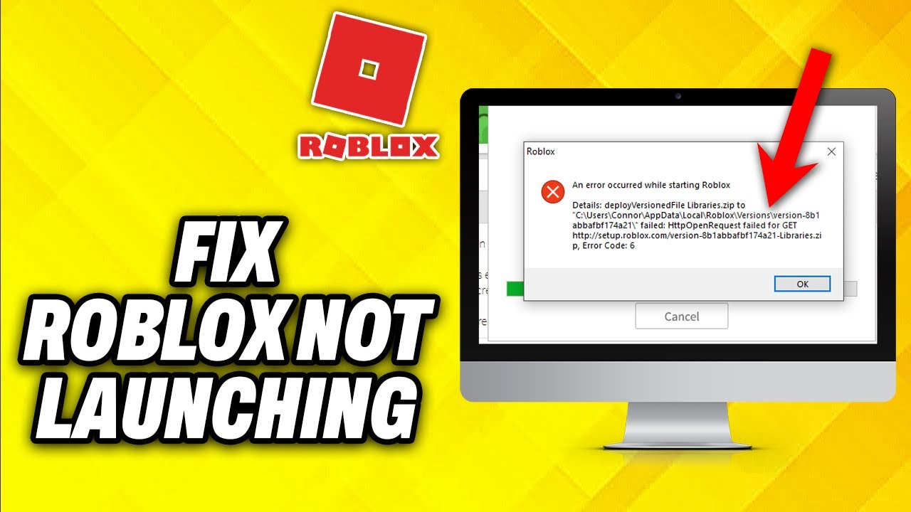 How To Fix Roblox Not Launching on PC (2025) - YouTube
