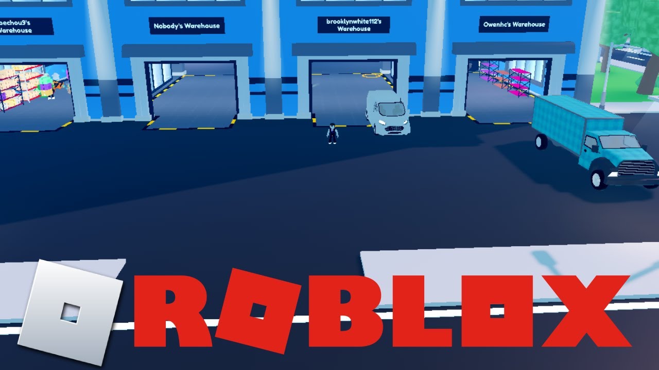My new job in roblox truck simulator - YouTube