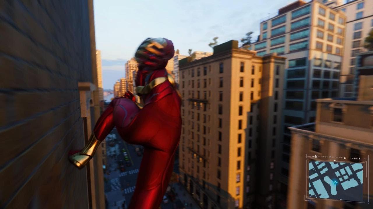 Marvel's Spider-Man Free Roam Gameplay - YouTube