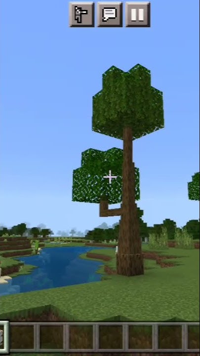 Minecraft realistic tree falling mod #minecraft #shorts - YouTube