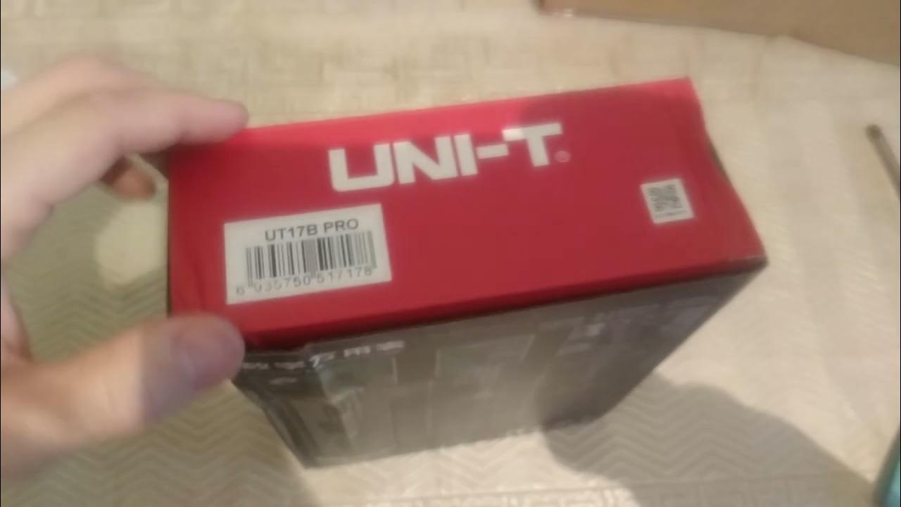 uni-t 17b pro multimeter - YouTube