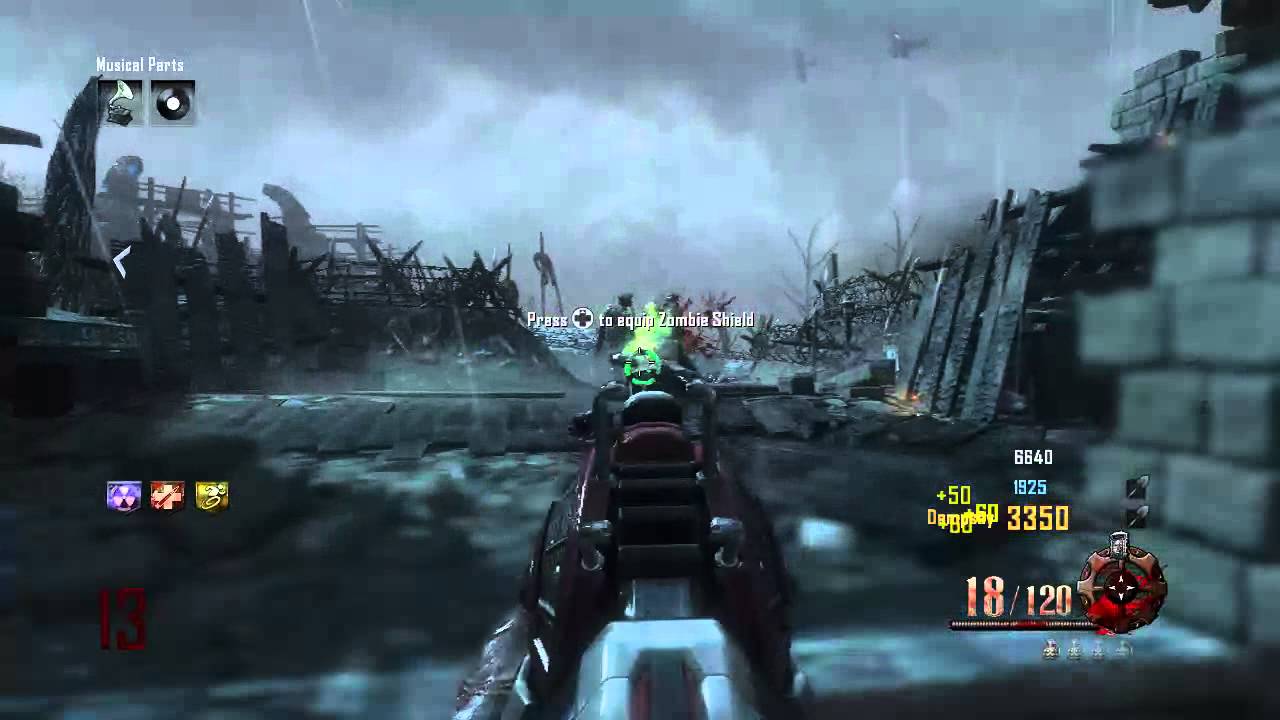 Zombie Shield In Origins - YouTube