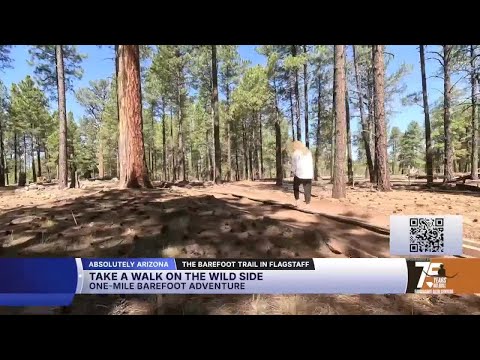 Kick off your shoes at The Barefoot Trail in northern AZ