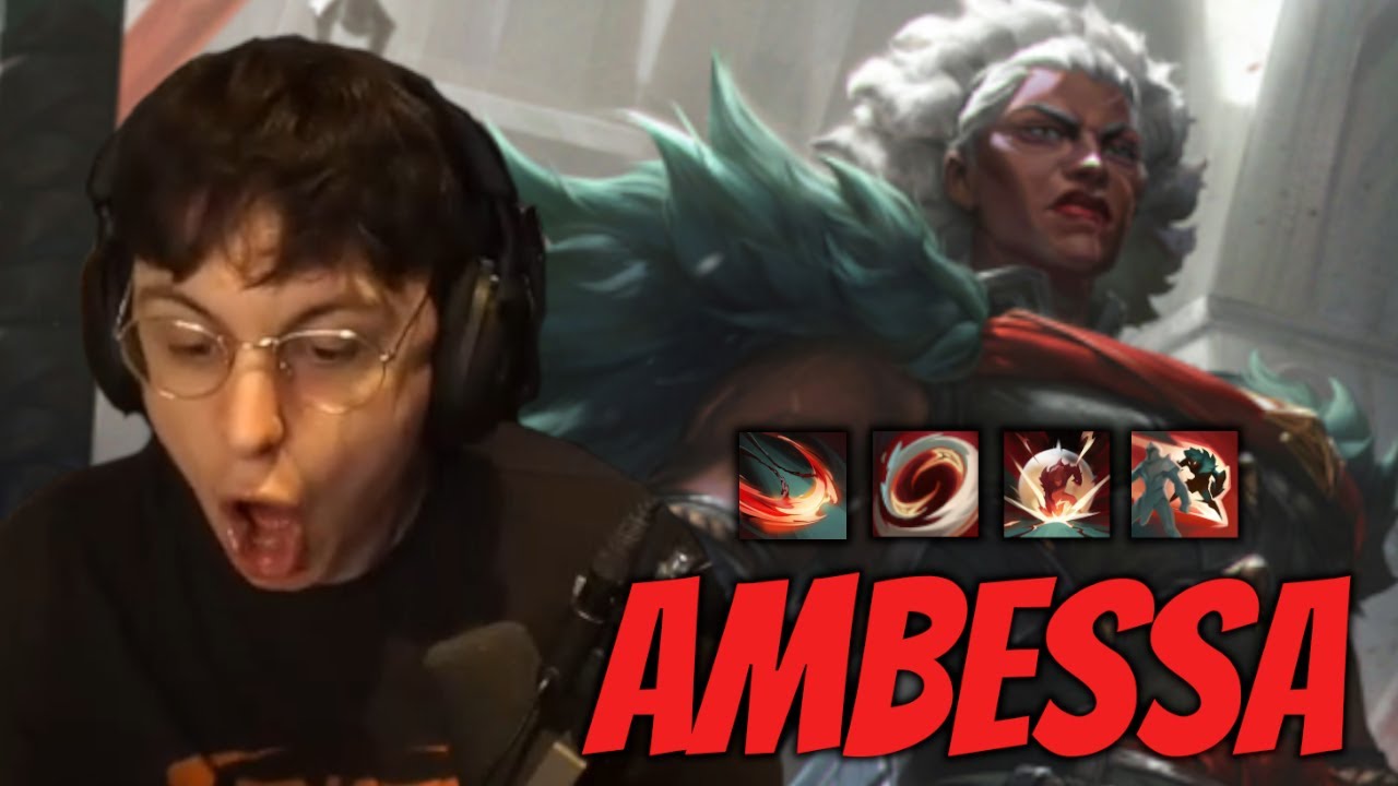 Caedrel Reacts To AMBESSA - NEW LOL CHAMPION - YouTube
