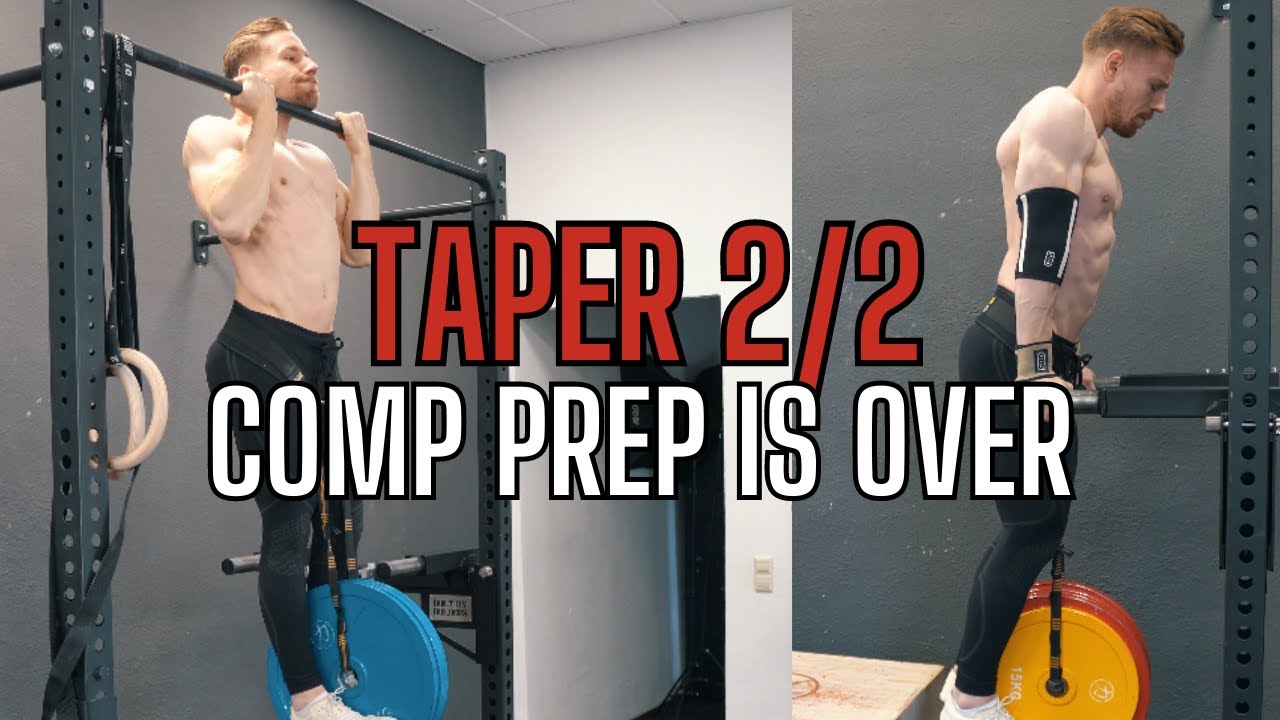 Competition Prep Is Over || Last Taper, 3 Days Out - YouTube