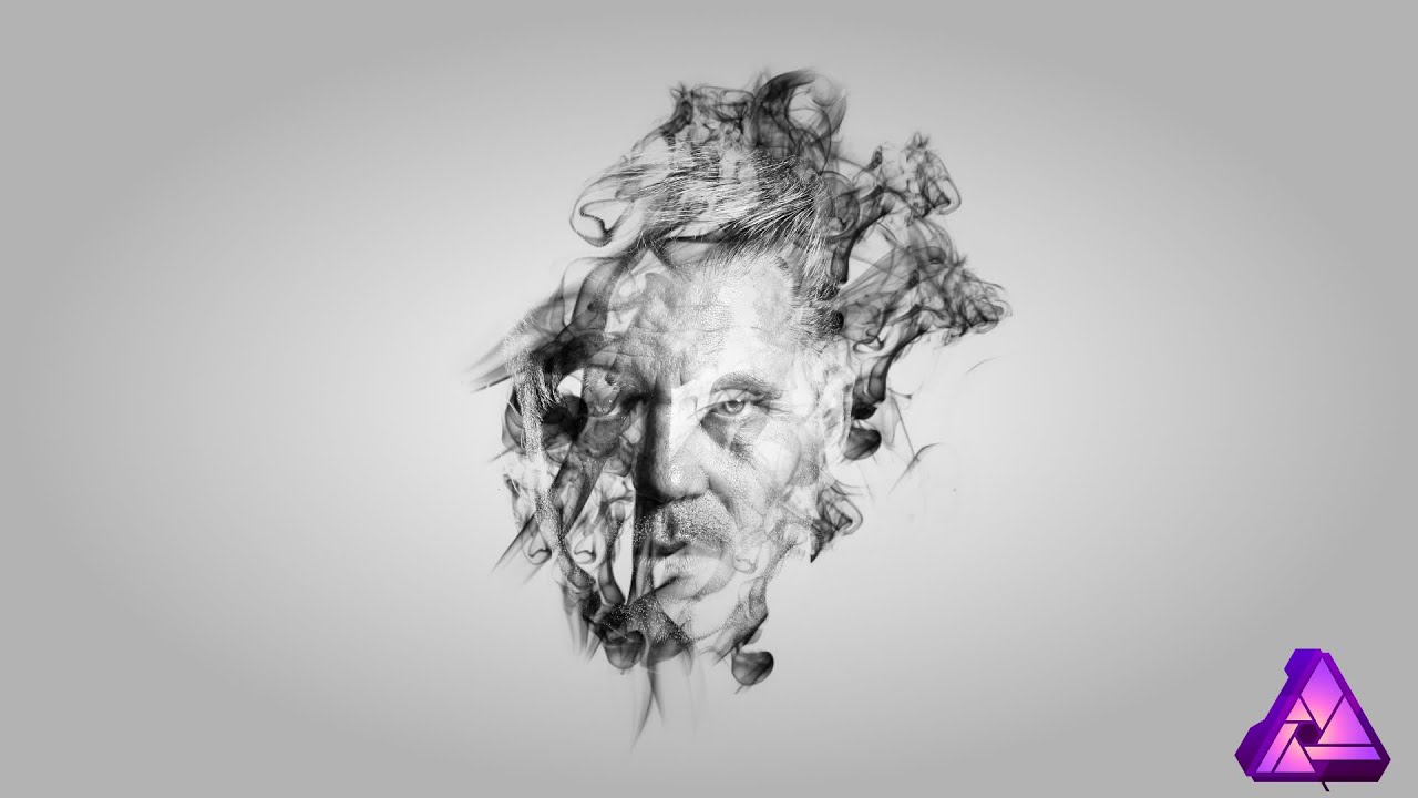 How to Apply Smoke Effect in Affinity Photo - YouTube