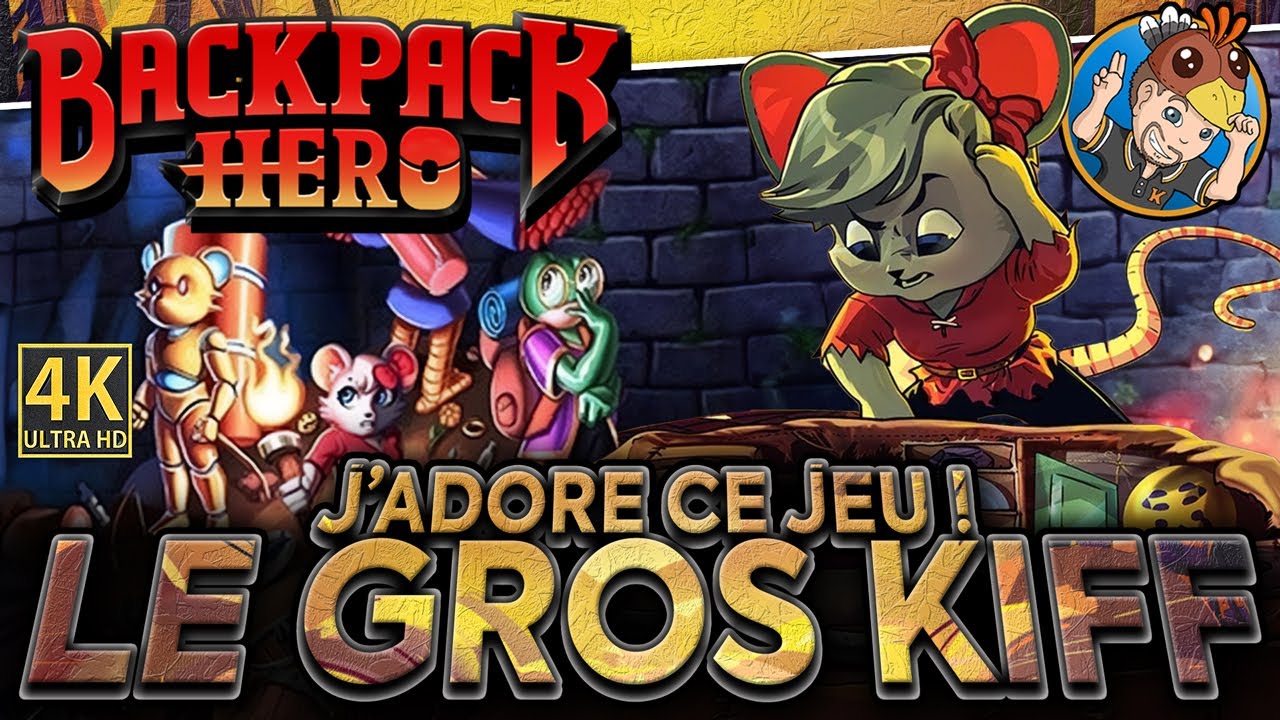 BACKPACK HERO 🎒 La 1.0 ! J'adore ce jeu ! 🎥 DÉCOUVERTE 4K #02 - YouTube