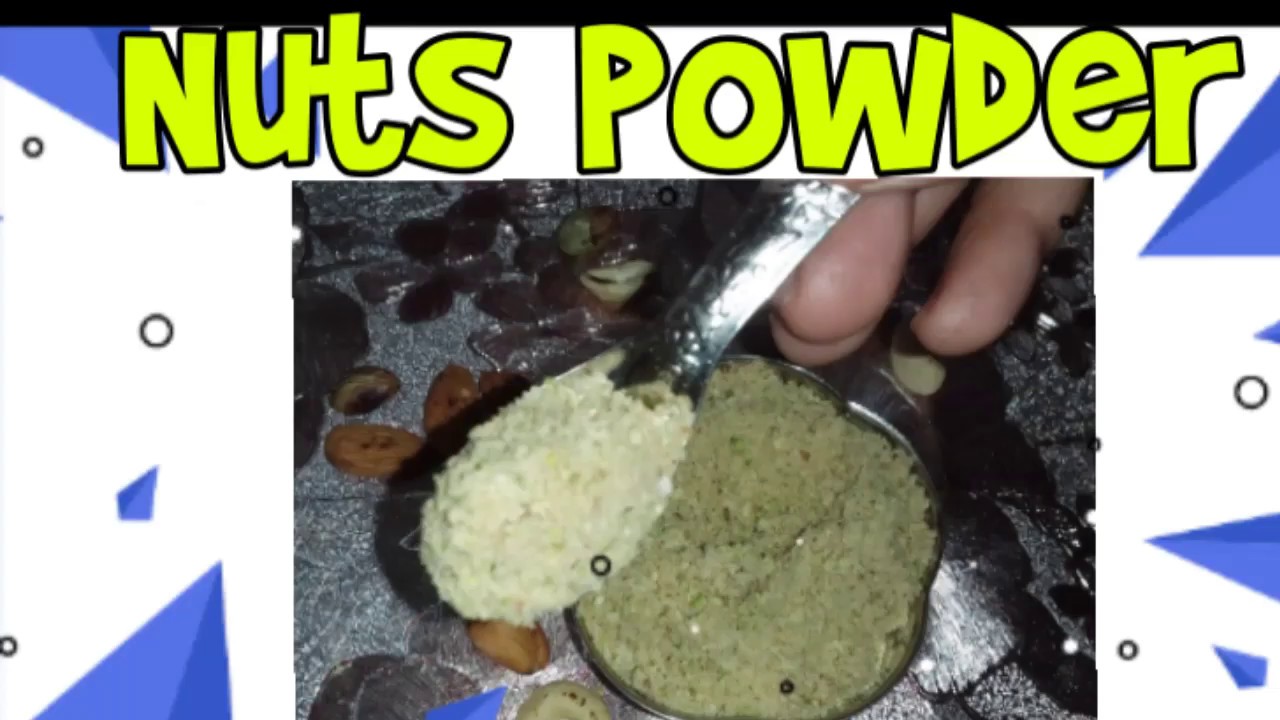Nuts powder - YouTube