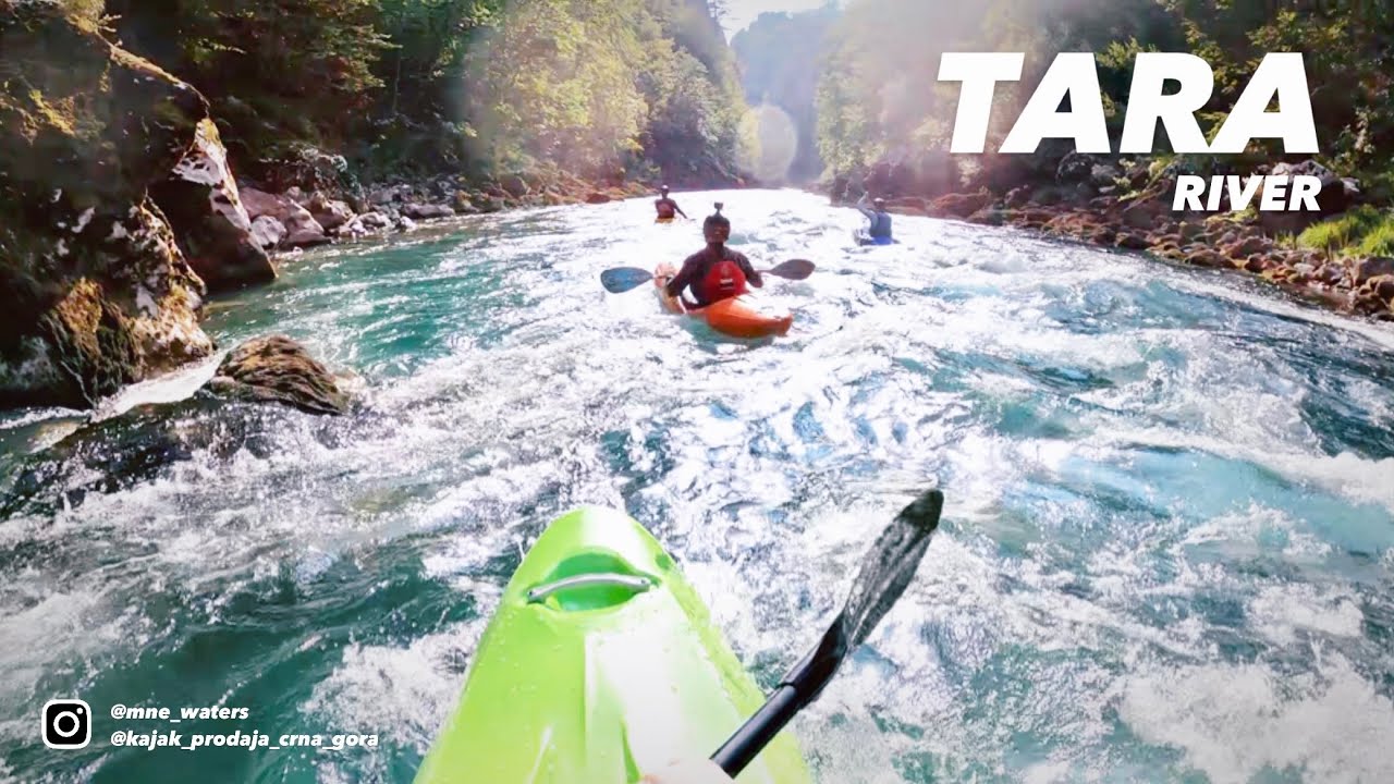 Whitewater Kayaking Adventure Down the "Tear of Europe" - Tara River # ...