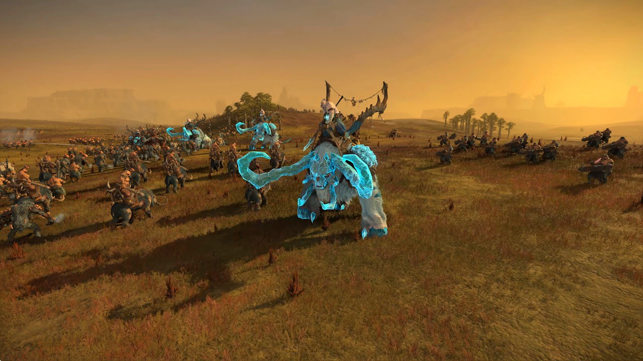 The Empire vs Ogre Kingdoms - 4K Quality - Total War Warhammer 3 - YouTube