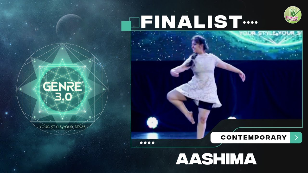 CONTEMPORARY FINALIST - Aashima | GENRE 3.0 | Dance Competition - YouTube