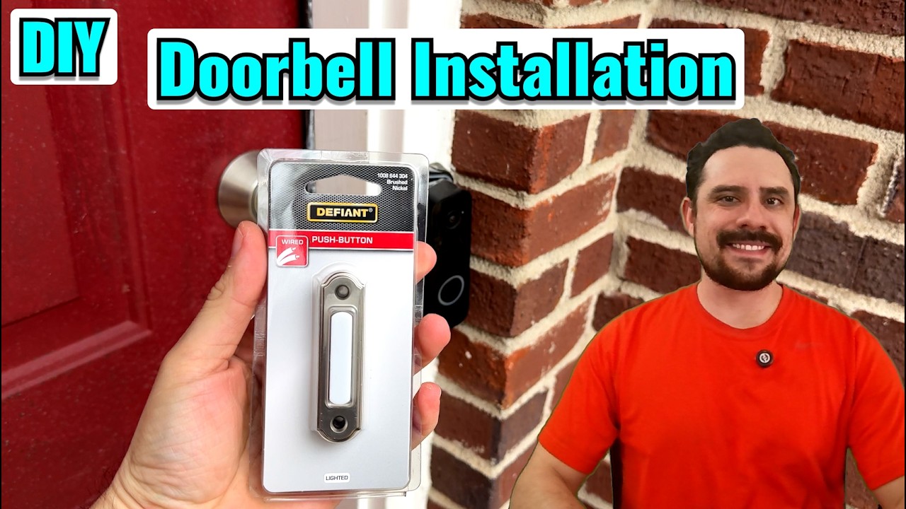 Broken Doorbell? Effortless DIY Hardwired Doorbell Installation - YouTube