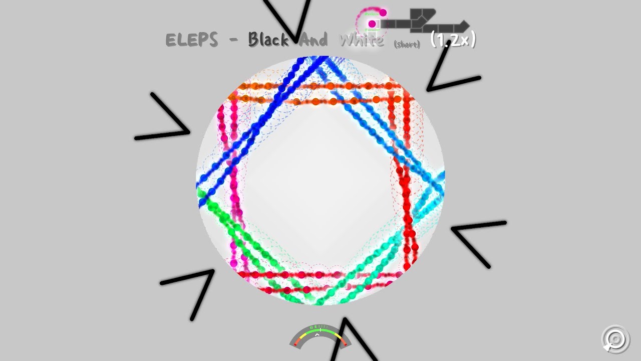 [ADOFAI Custom] ELEPS - Black and White (1.2x) - YouTube