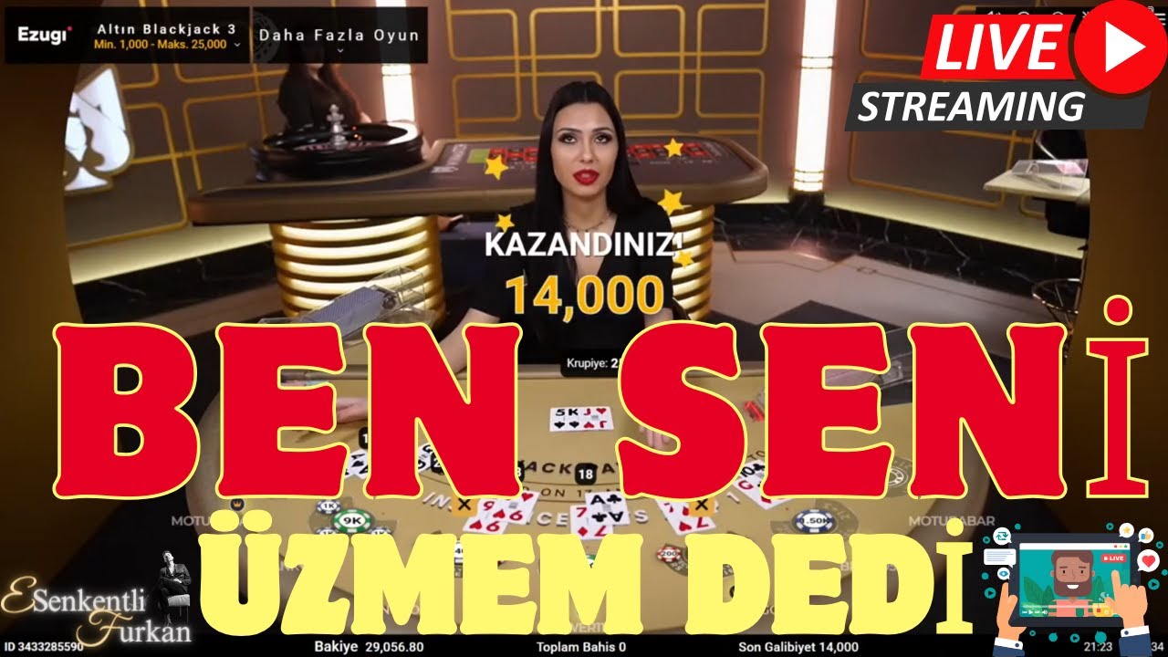 Esenkentli Furkan'la Kumarhane Stratejileri: Online Blackjack ve Slot ...