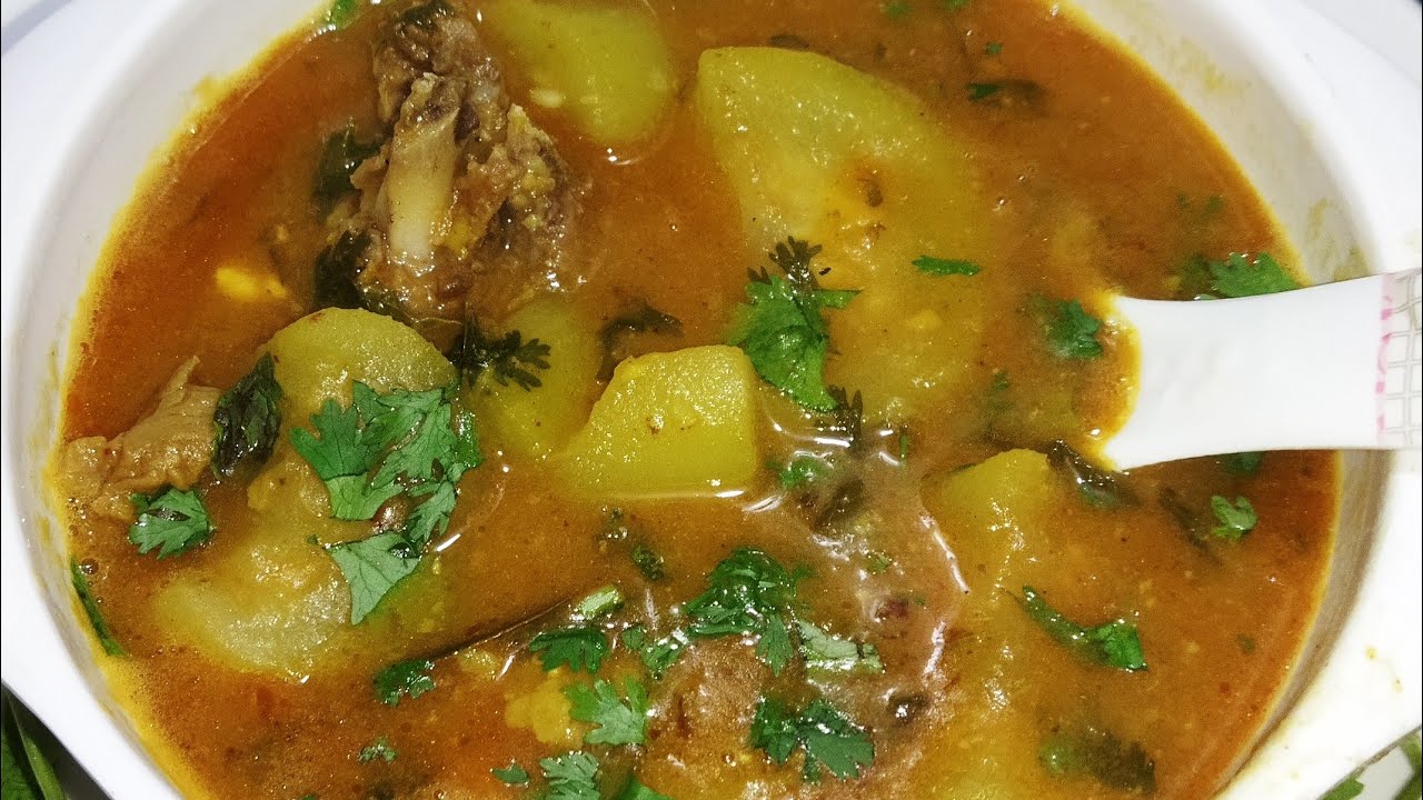 mutton daal gosht _ daal chaa_ daal dudhiya gosht | recipe by zoya ka ...