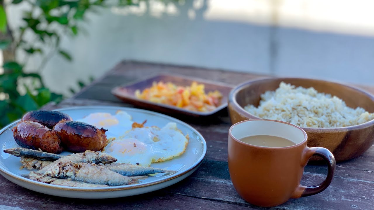 Simple breakfast in the Province Philippines | Outdoor Cooking - YouTube