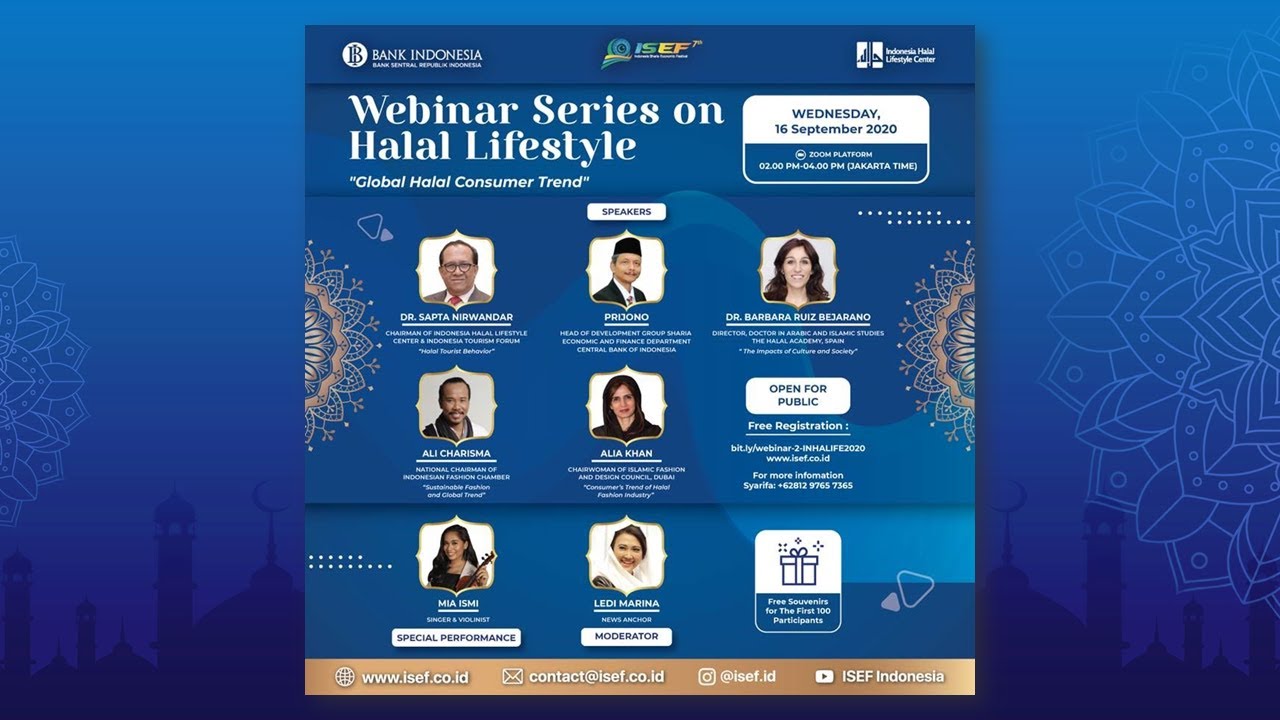 Webinar Series on Halal Lifestyle "Global Halal Consumer Trend" - YouTube