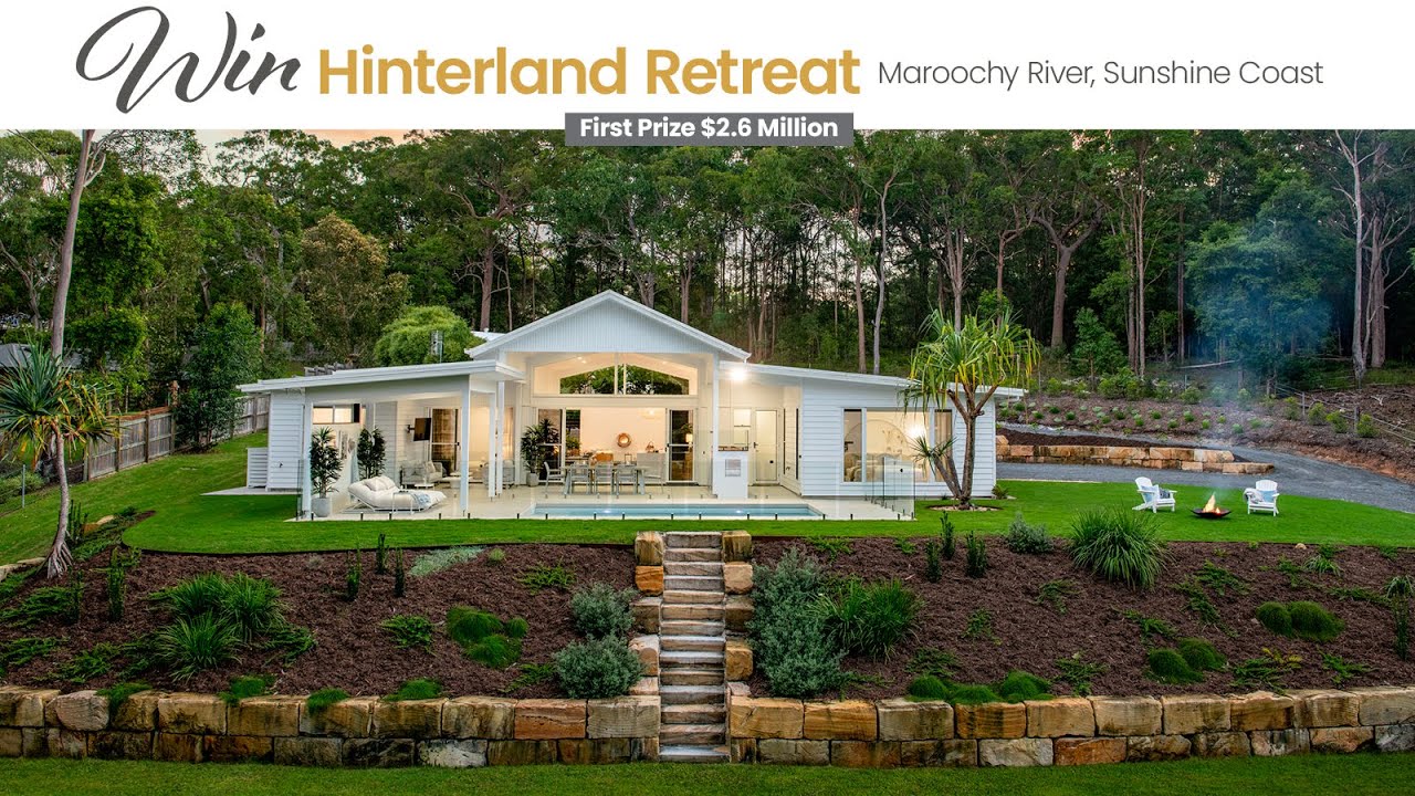 DRAW 538 | WIN Maroochy River Prize Home | $2.65M Prize Home Draw - YouTube