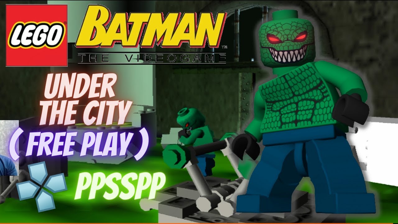 LEGO BATMAN FREE PLAY | GAMEPLAY #8 | UNDER THE CITY - YouTube