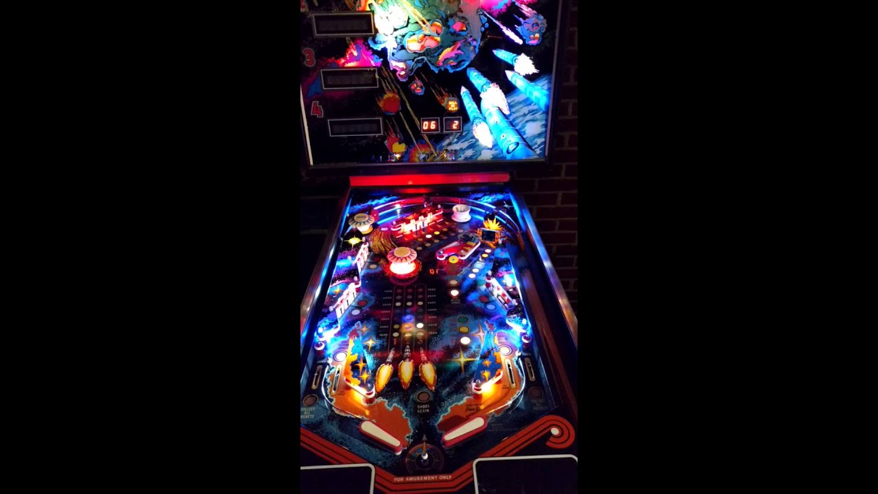 Quickvid - Stern Meteor Pinball - Assembled and working - YouTube