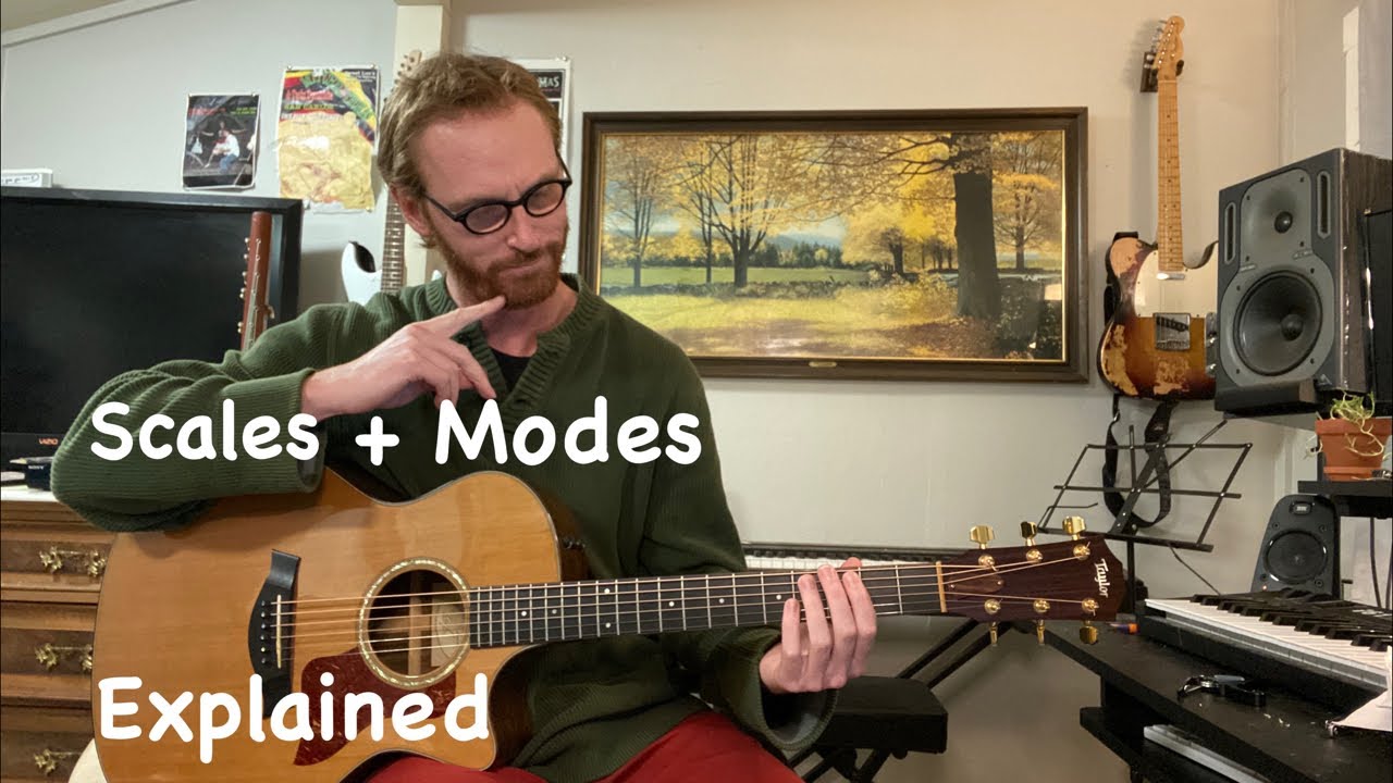 Guitar Scales + Modes Explained - YouTube