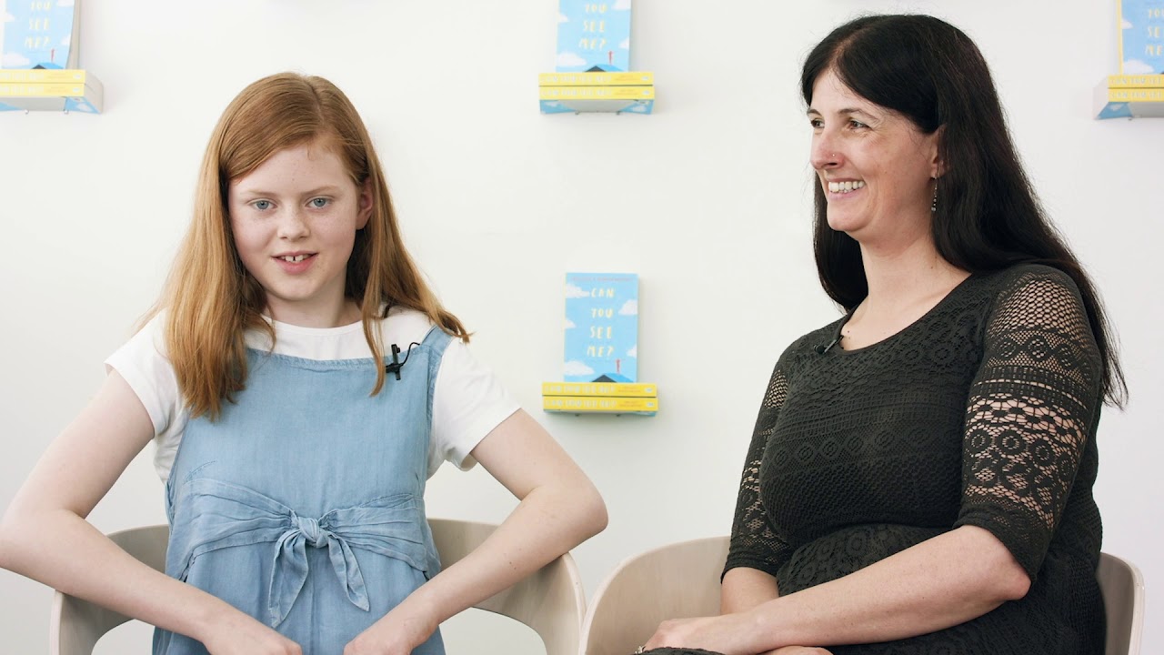 Can You See Me? | Q&A | What was it like when Libby's writing went ...