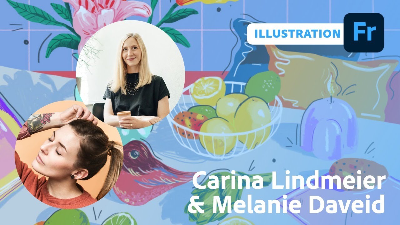Illustration in Fresco mit Carina Lindmeier und Melanie Daveid | Adobe ...