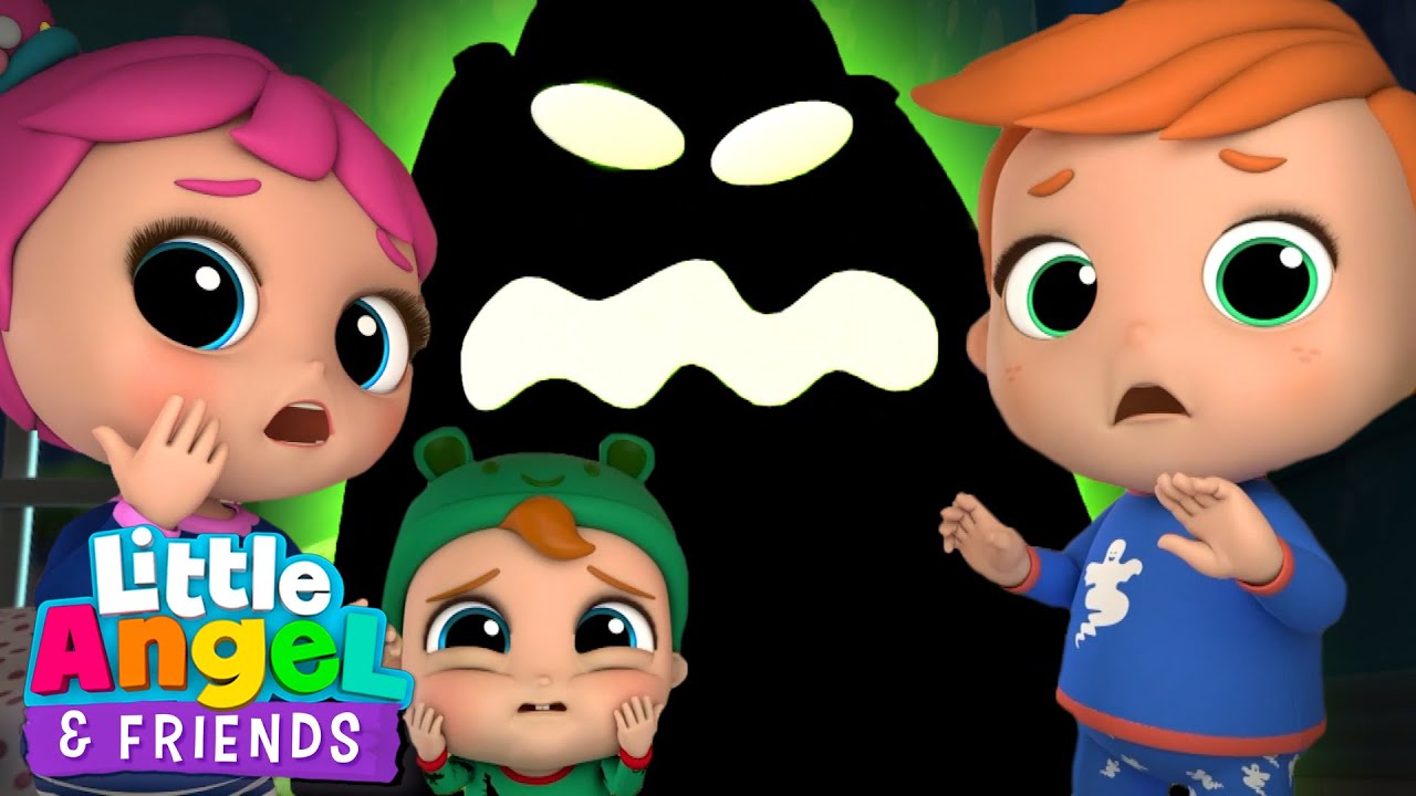 Monsters In The Dark | Little Angel And Friends Kid Songs - YouTube