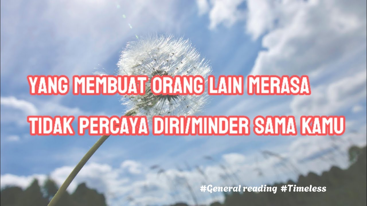 💙Yang membuat orang lain merasa minder/ga PD sama kamu - YouTube