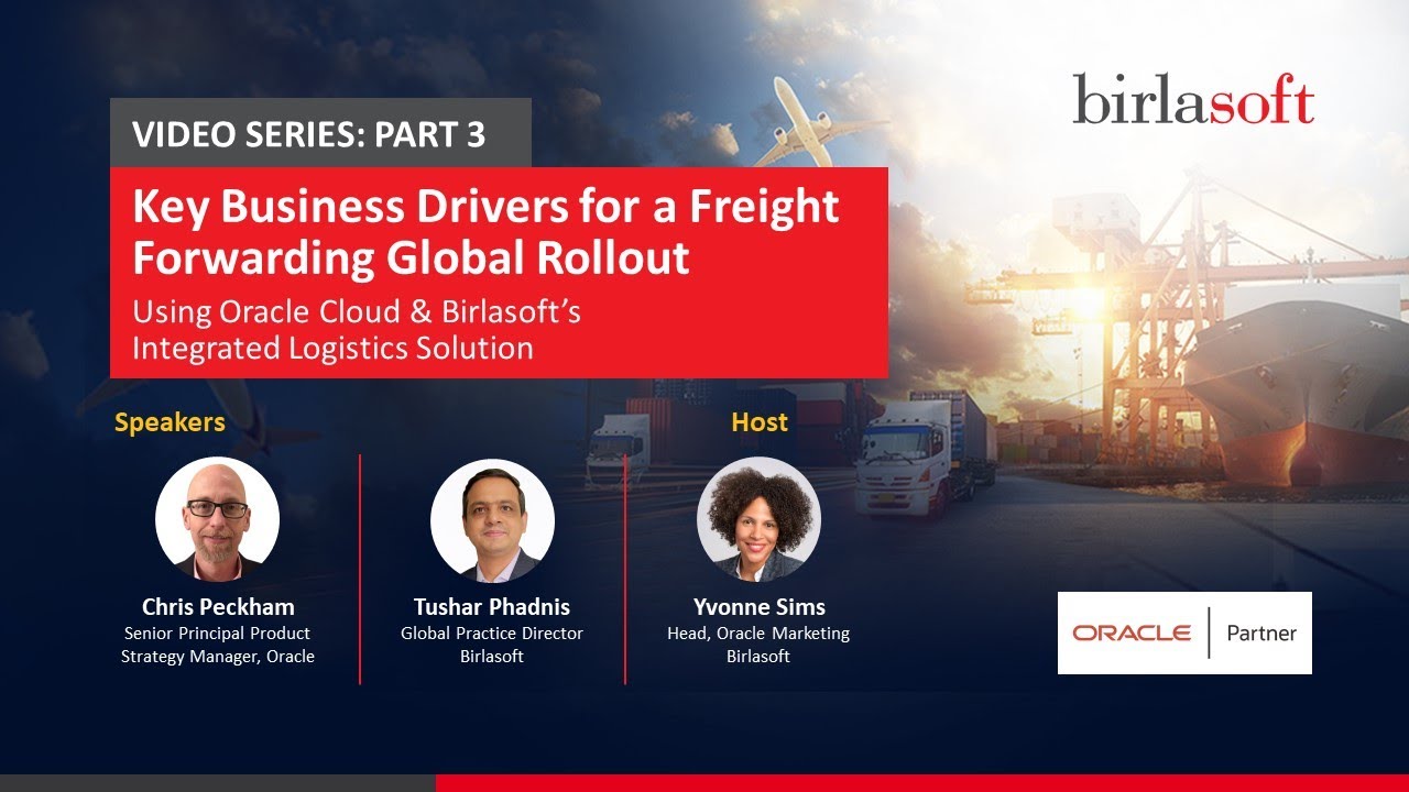 Video Series - Part#3 | Key Business Drivers for a Freight Forwarding ...