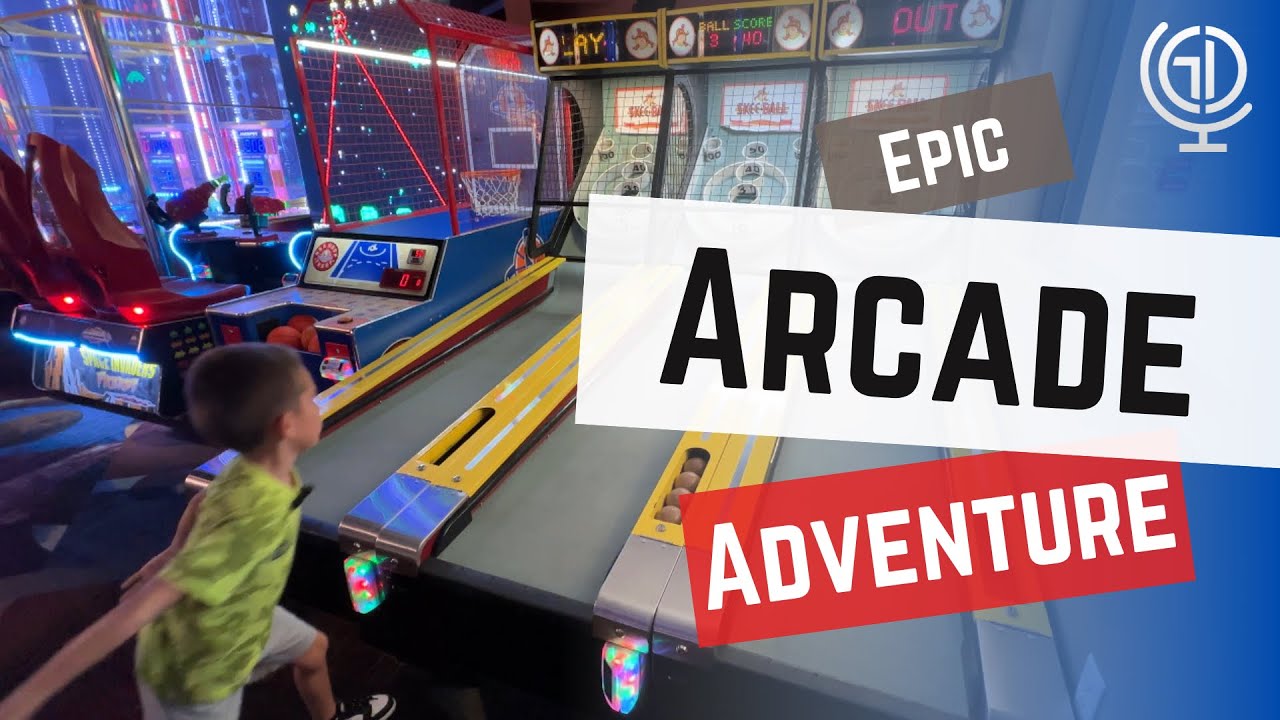 Epic Arcade Adventure at BAM Entertainment in Holland, MI with Geo ...