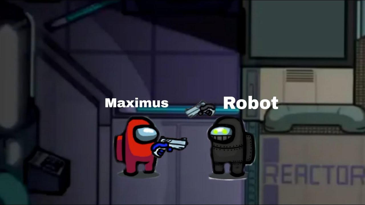 Among us Fan Game! Maximus vs Robot - YouTube