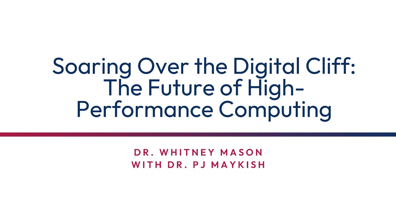 Soaring Over the Digital Cliff: The Future of High-Performance ...