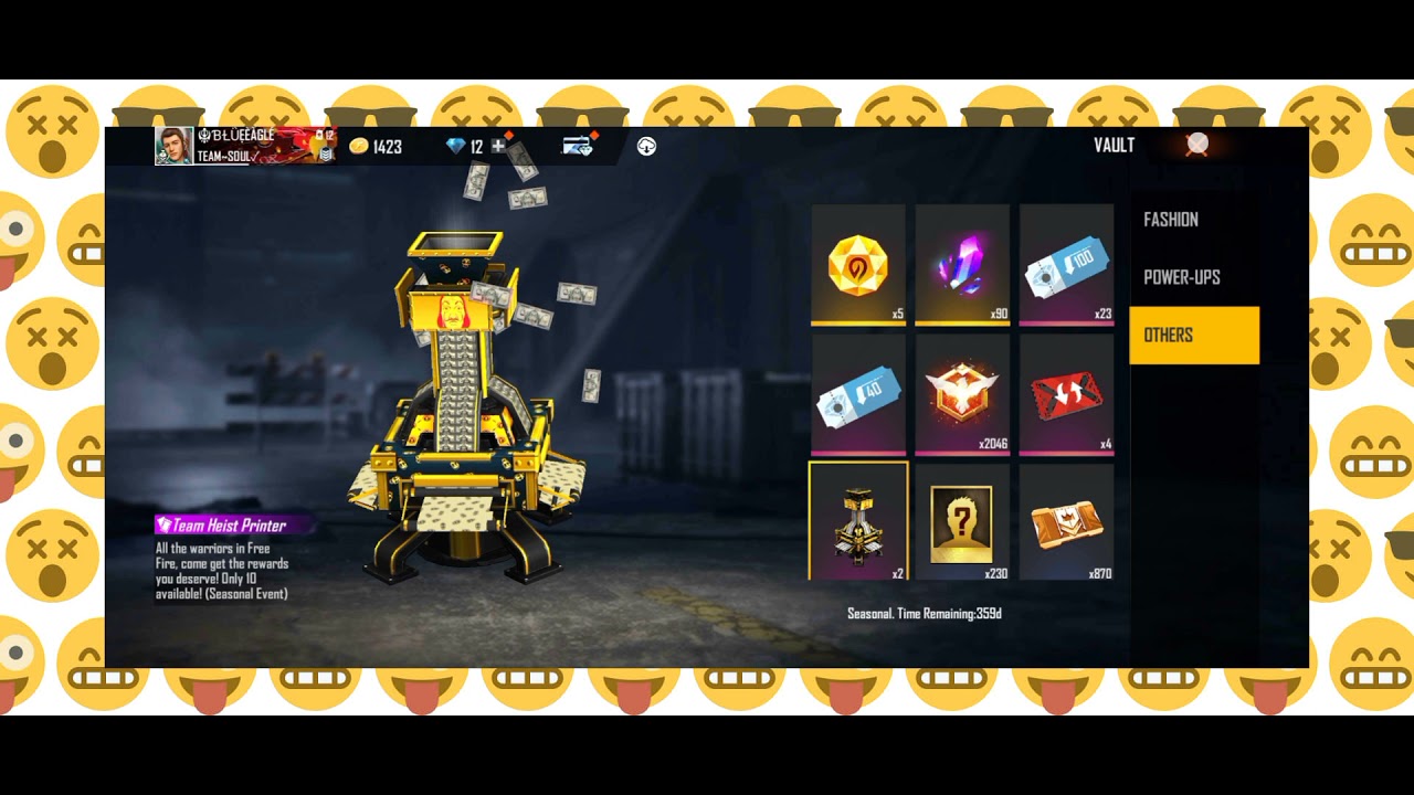 HOW TO USE TEAM HEIST PRINTER • - YouTube