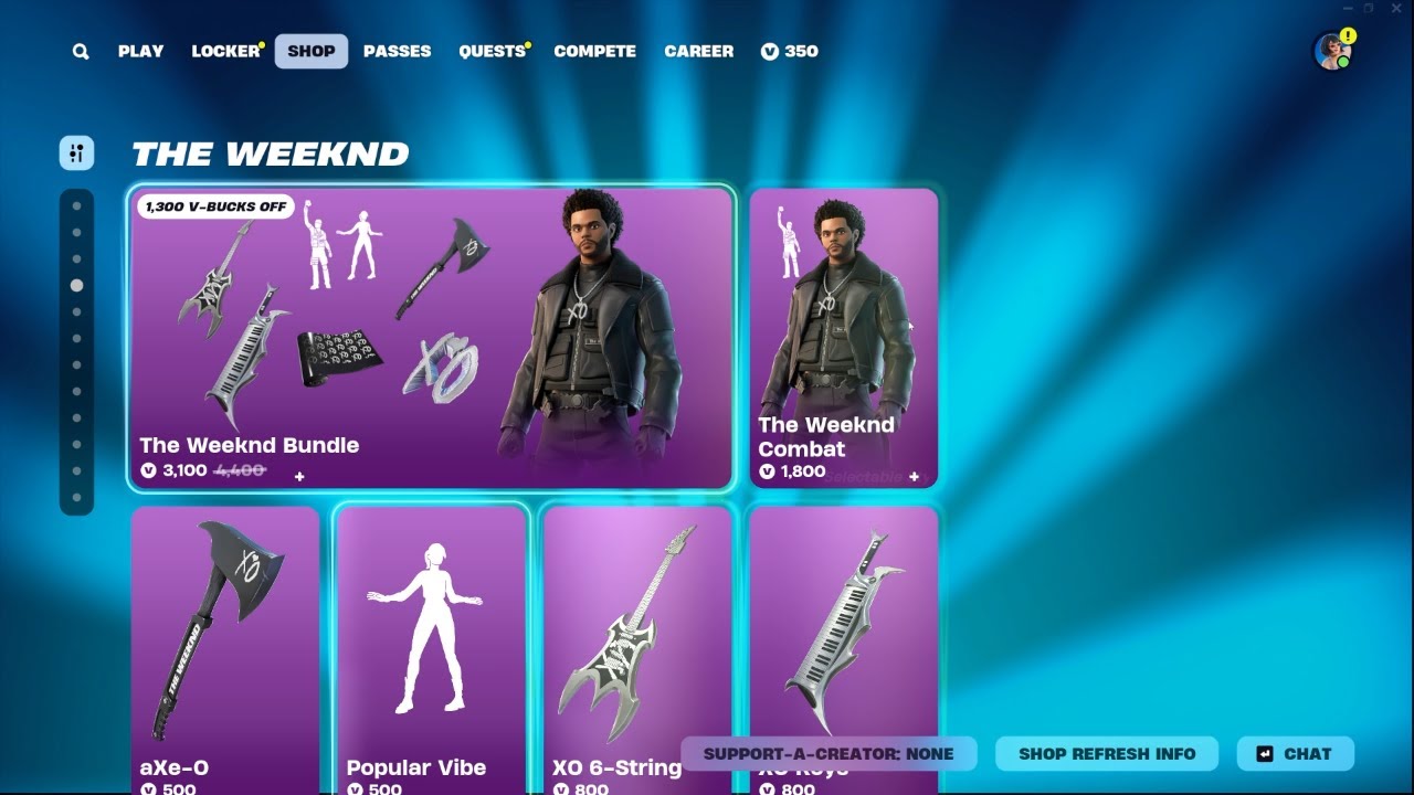 THE WEEKND IS BACK! [Fortnite Item Shop Feb 17, 2025] - YouTube