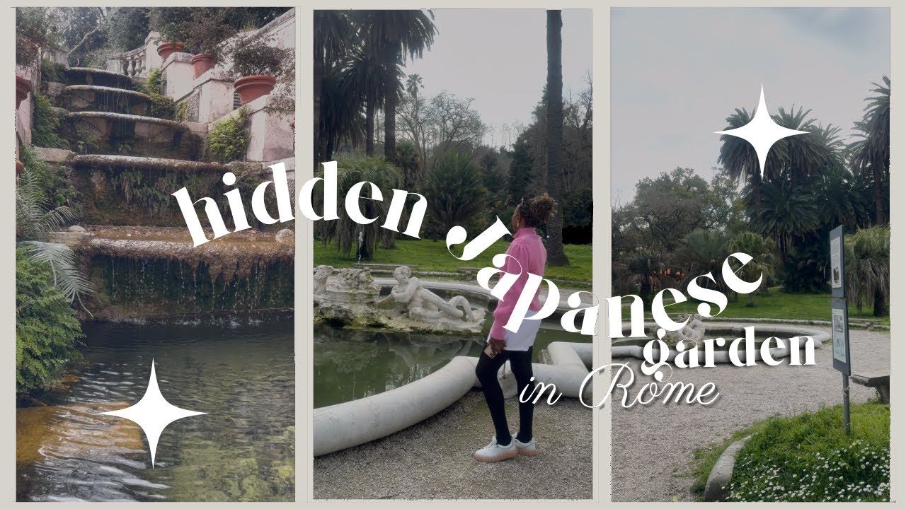 Japan Or Rome? | Exploring a Hidden Oasis in The heart of Rome - YouTube