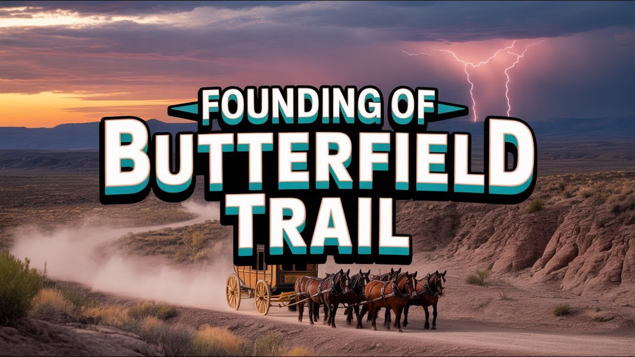 FORGOTTEN STAGE COACH ROUTE: BUTTERFIELD OVERLAND STAGE TRAIL - YouTube