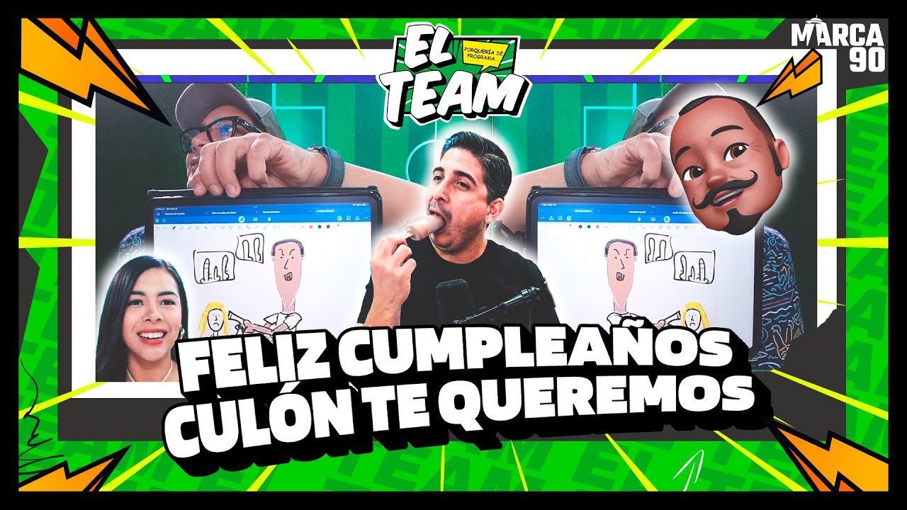 🔶 El Team - La verdadera diversión futbolera • #ELTEAMxMARCA90 25/9 ...