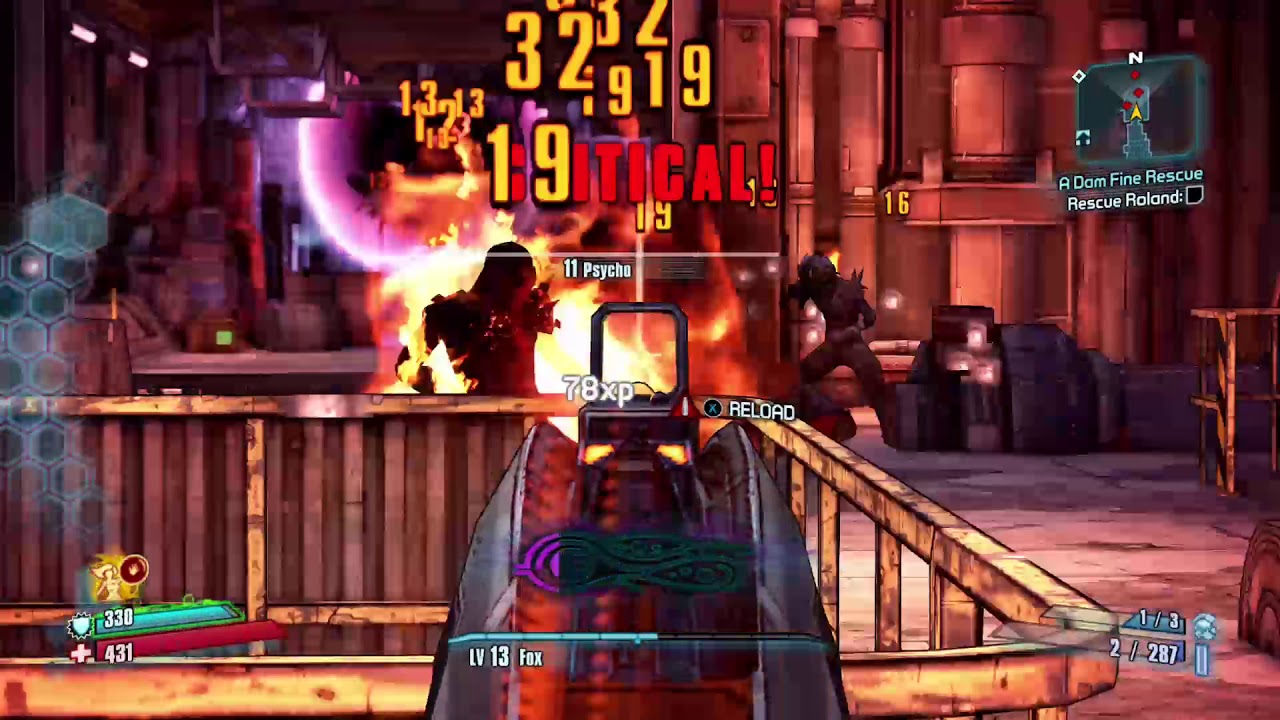 Rescue to the Roland.Borderlands 2 - Full playthrough, TVHM and DLC ...