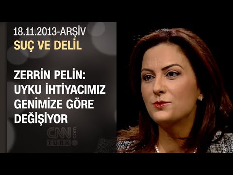 Zerrin Pelin: 8 gün uykusuz kalırsak halüsinasyon görmeye başlarız - Suç Ve Delil 18.11.2013