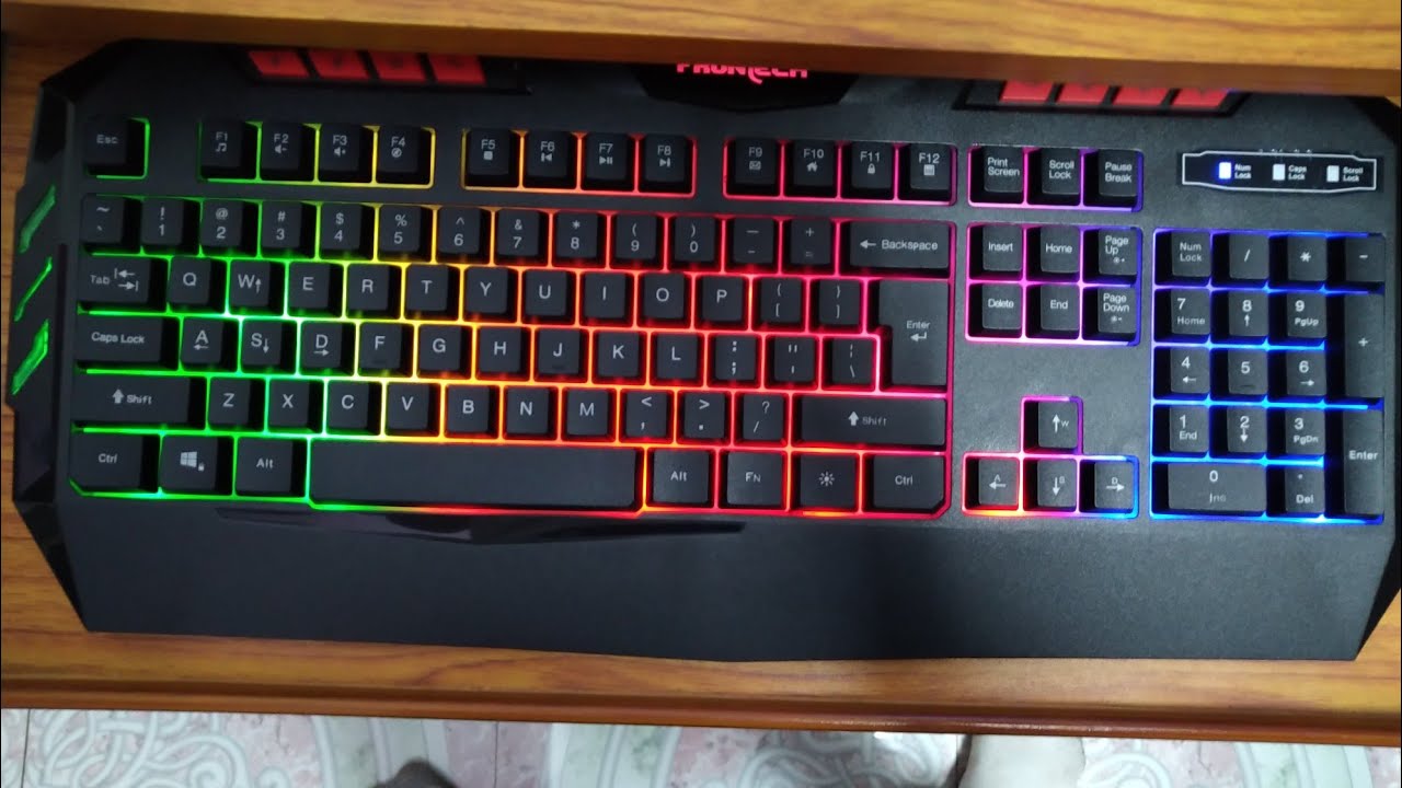 Unboxing of Frontech pro series Gaming keyboard - YouTube