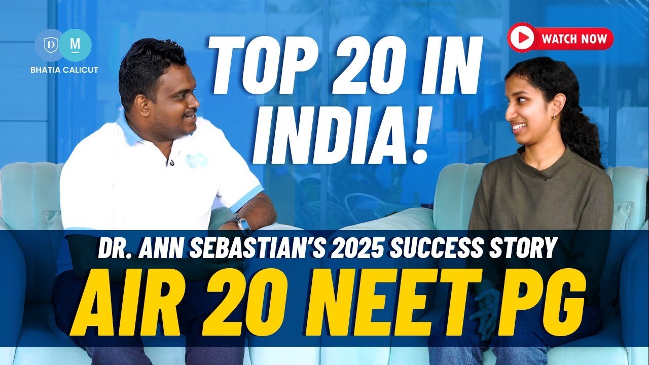 How Dr. Ann Sebastian Cracked NEET PG 2025 with AIR 20 | Success Story ...