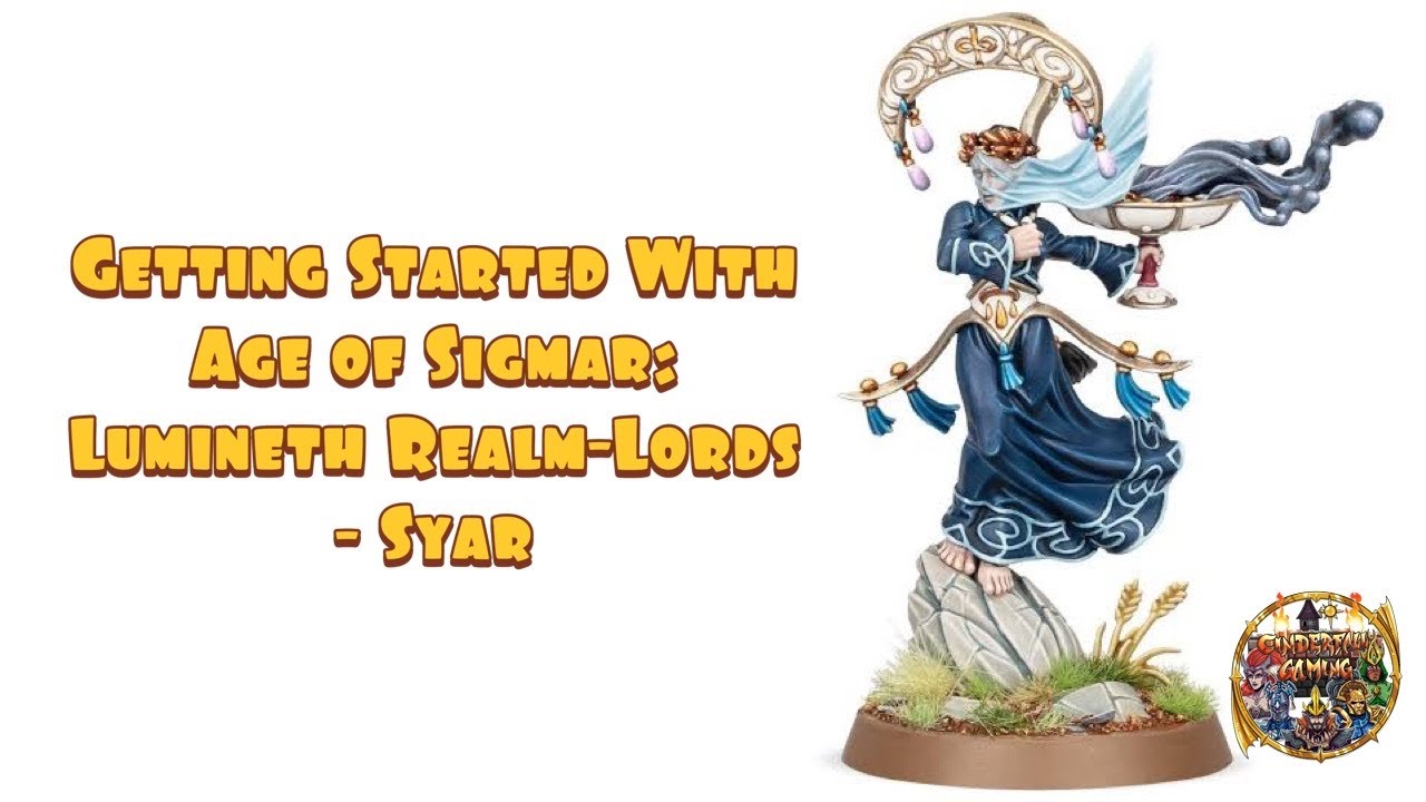 Getting Started With Age of Sigmar: Lumineth Realm-Lords - Syar - YouTube
