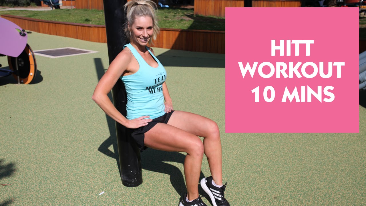 Fast HIIT Workout - The Healthy Mummy - YouTube