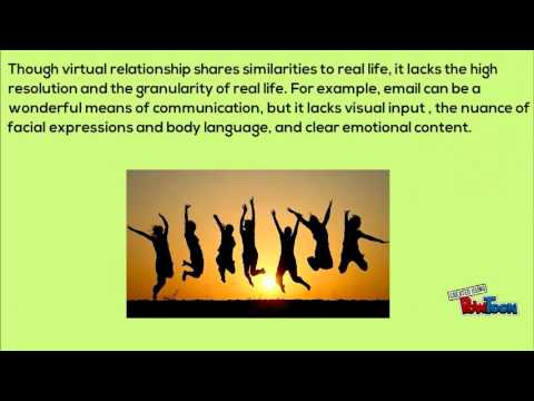 Real vs Virtual Relationships - YouTube