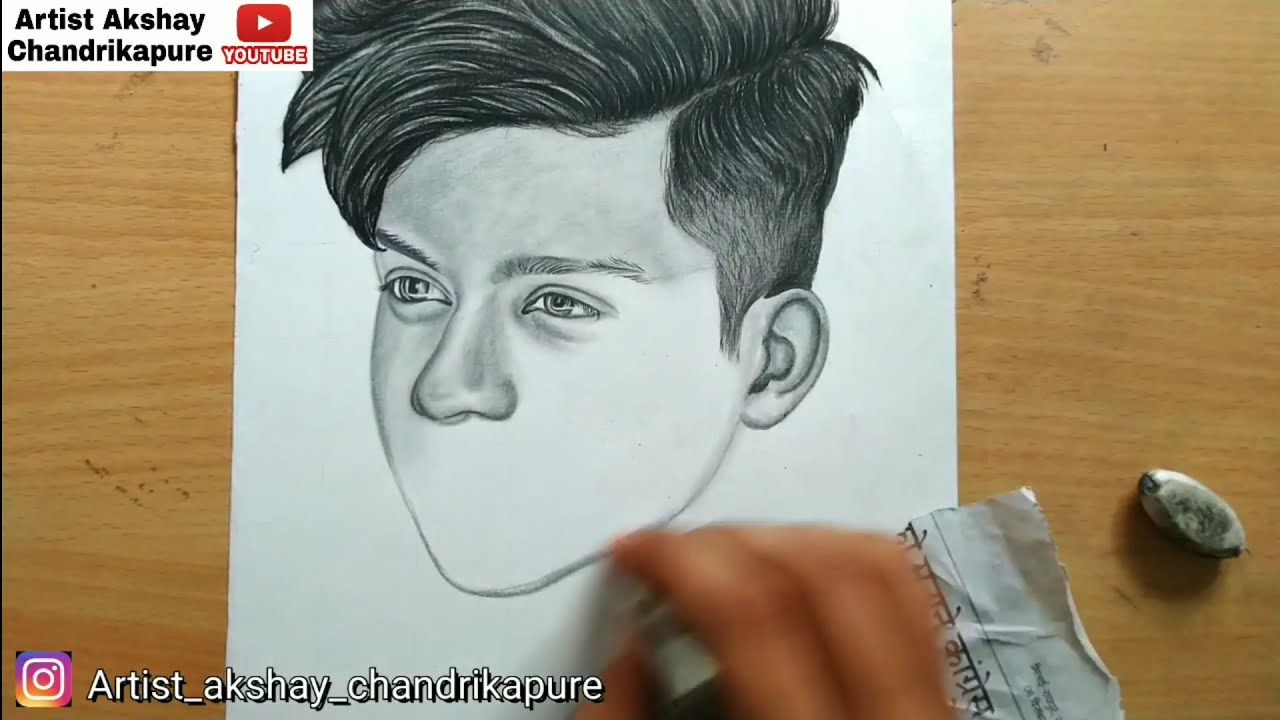 Drawing Riyaz Aly - YouTube