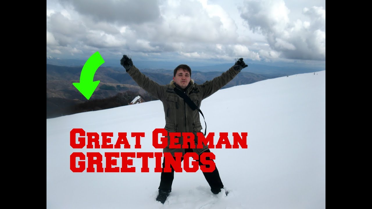 40 different German greetings(Slang's and dialects includeed ...