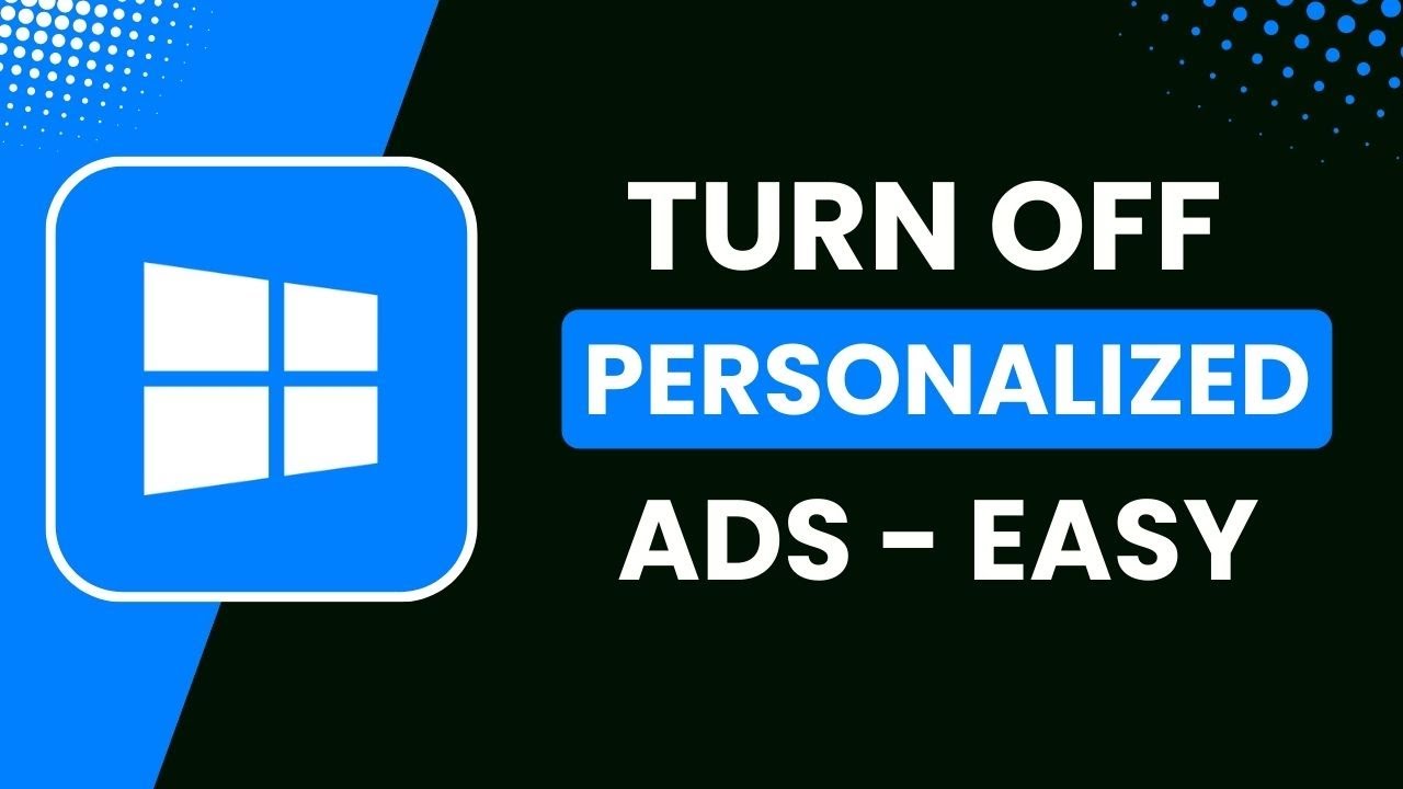 Turn Off Personalized Ads in Windows 11 - YouTube
